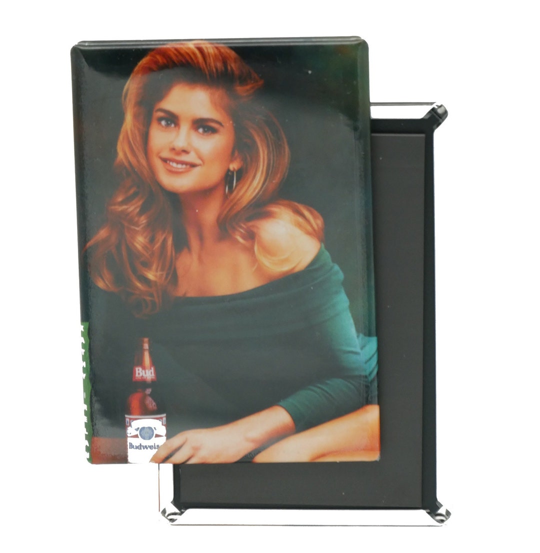 Kathy Ireland 90's Budweiser Poster Magnet - Etsy