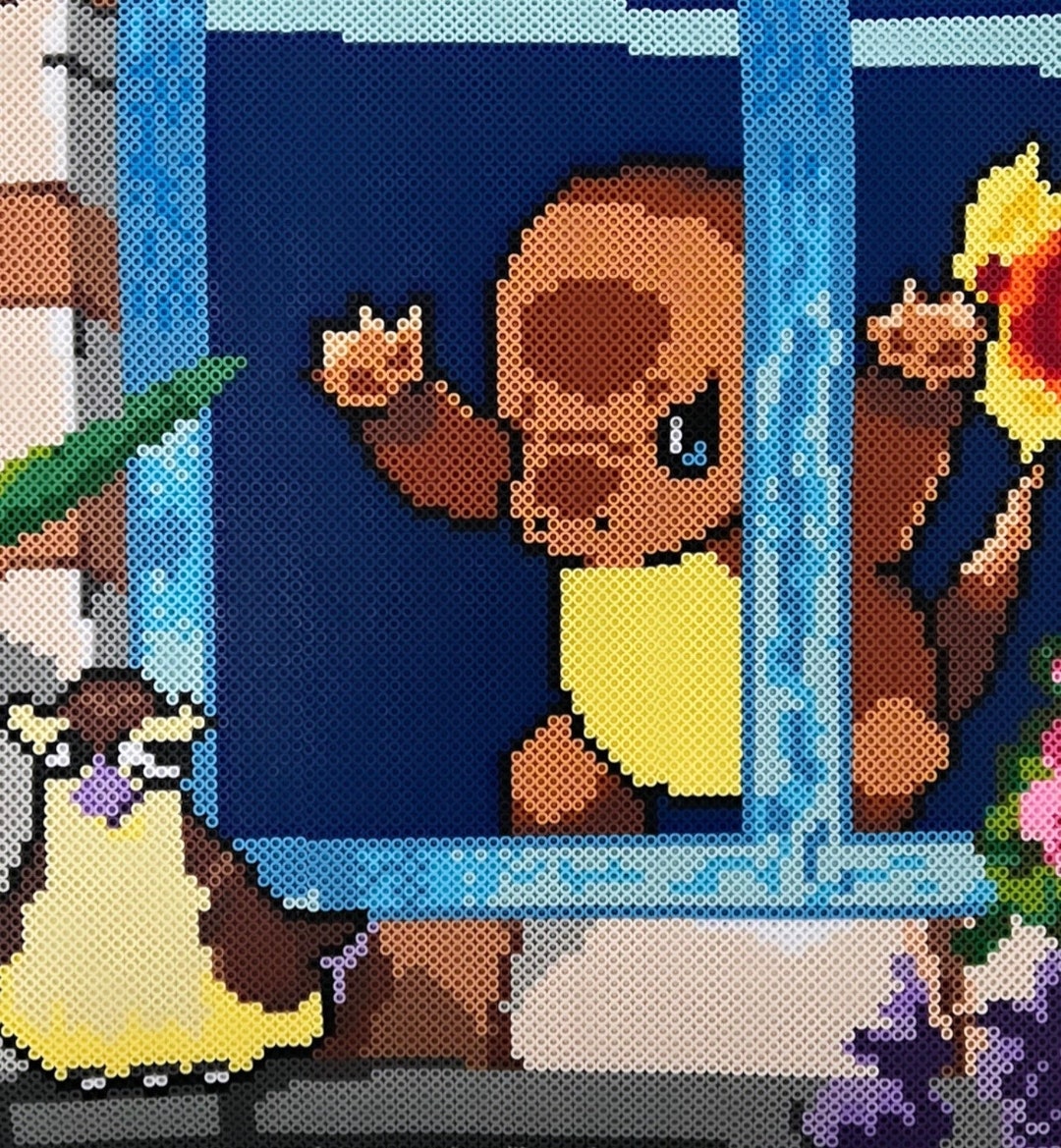 Pokemon Obsidian Flames Inspired Perler Hama Bead Art Charmander Pidgey ...