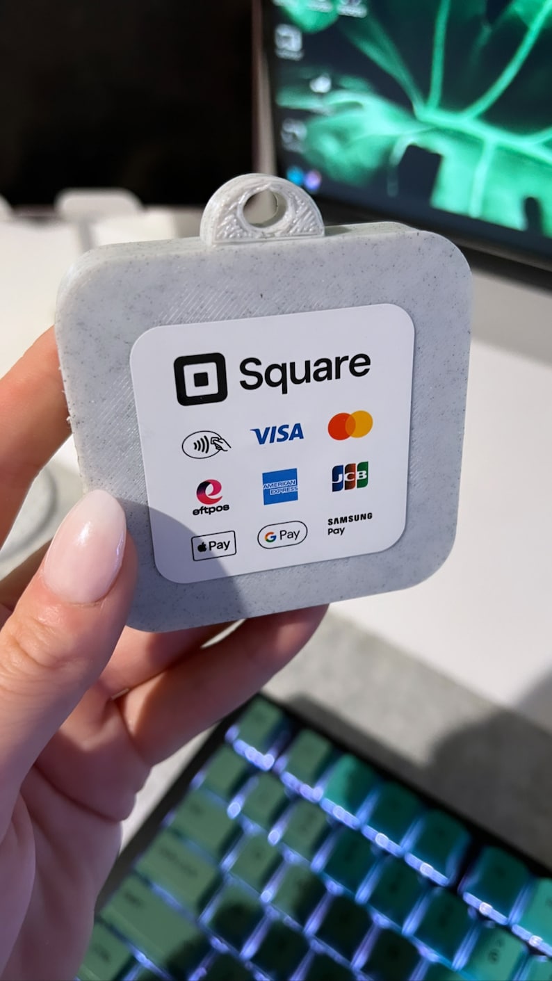 Lanyard Holder for Square up Card Reader Market Stall Handmade 3D ...