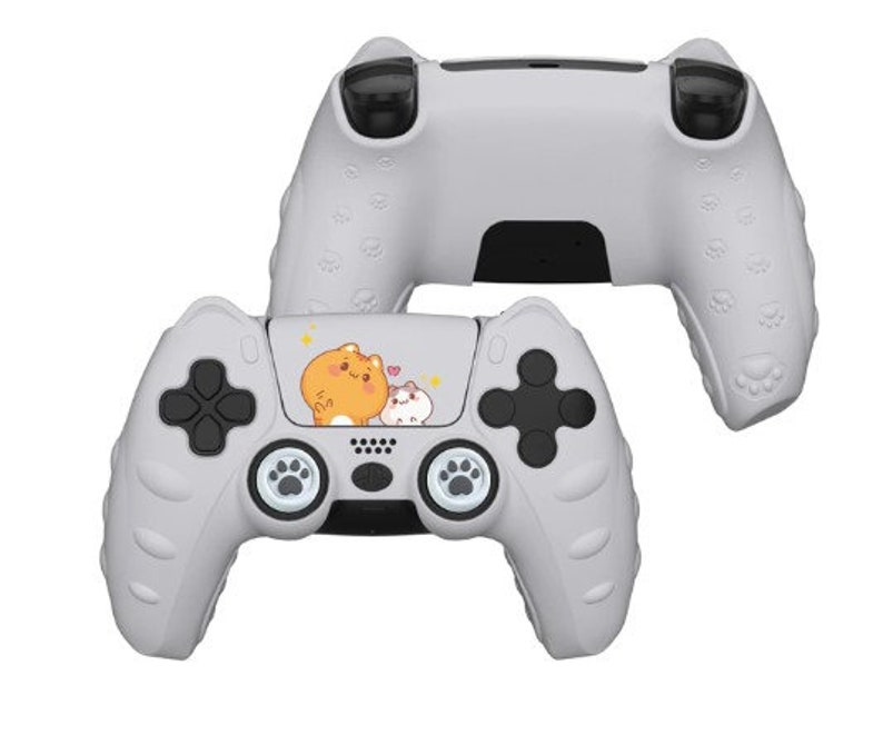 Kitty PS5 Controller Skin | Playstation 5 | Cat Silicone Skin Sleeve ...