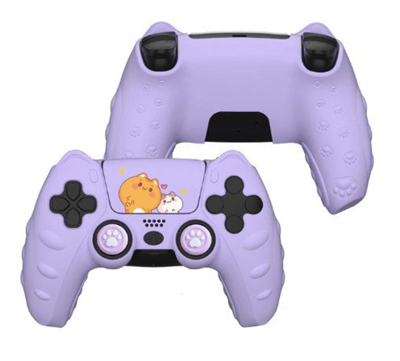 Kitty PS5 Controller Skin | Playstation 5 | Cat Silicone Skin Sleeve ...