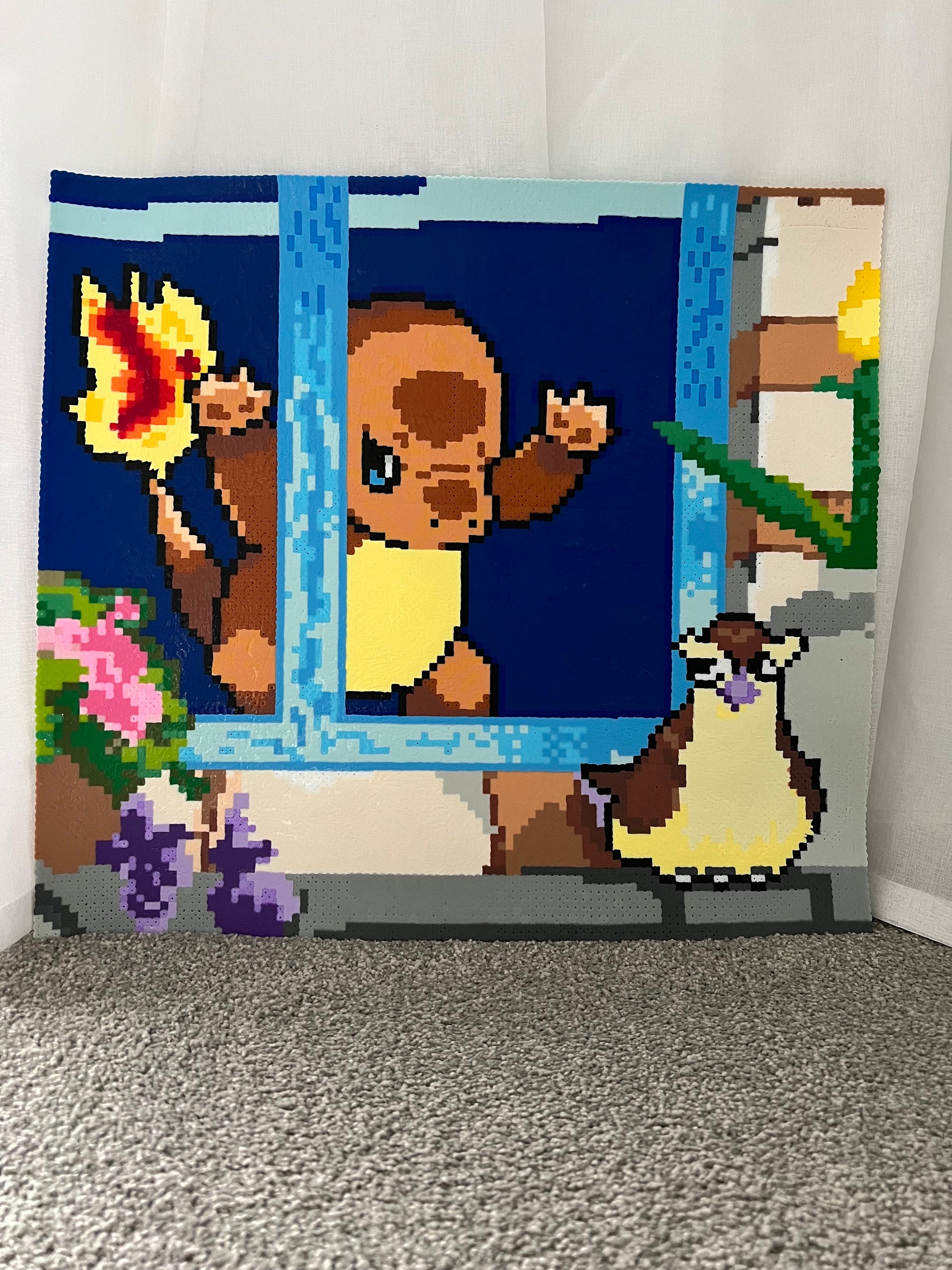 Pokemon Obsidian Flames Inspired Perler Hama Bead Art - Etsy Australia