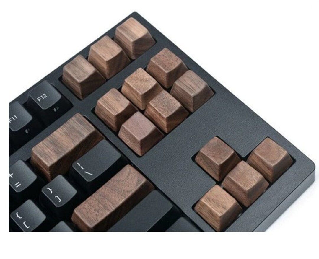 Wooden Key Cap Enter Shift Left or Right | Spacebar | Arrow Keys Custom ...