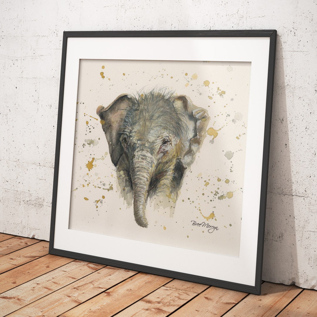 Eliza the Elephant - Open Edition Art Prints & Canvases in a Range of ...