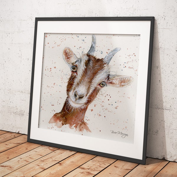Goat Print - Etsy UK
