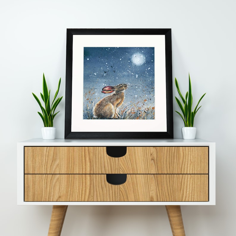 Hare Artwork - Canvas & Print Animal Art in a Range of Sizes and Styles ...
