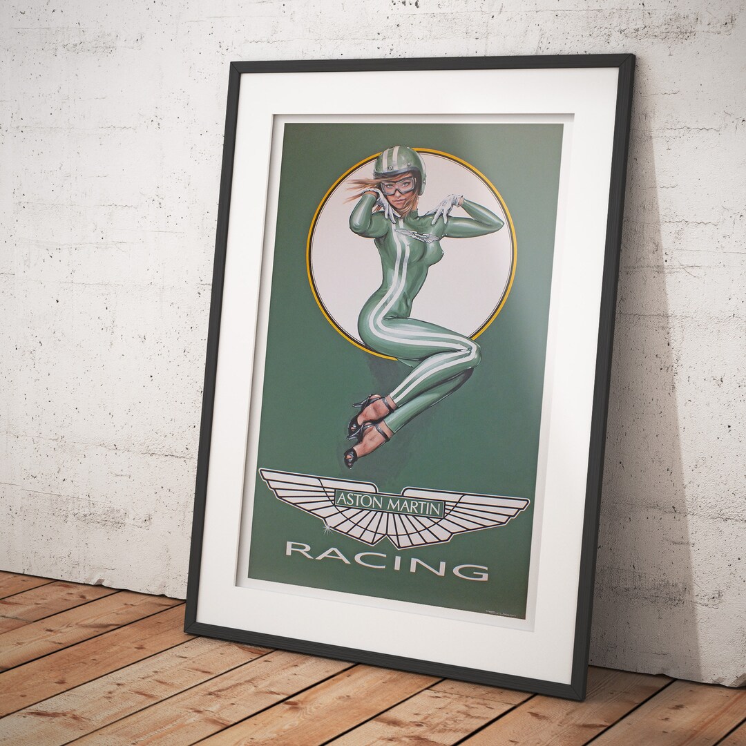 Aston Martin Racing Limited Edition Print of Hand Painted Image ...