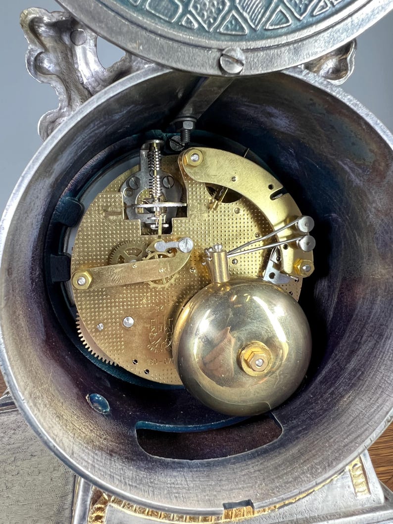 Mantel Clock Vintage Neo Rococo Louis XV Style Revival Garniture Set ...