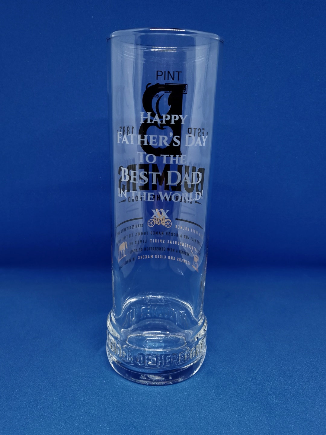 Personalised Engraved Bulmers Pint Glass | Any Message, Any Occasion ...