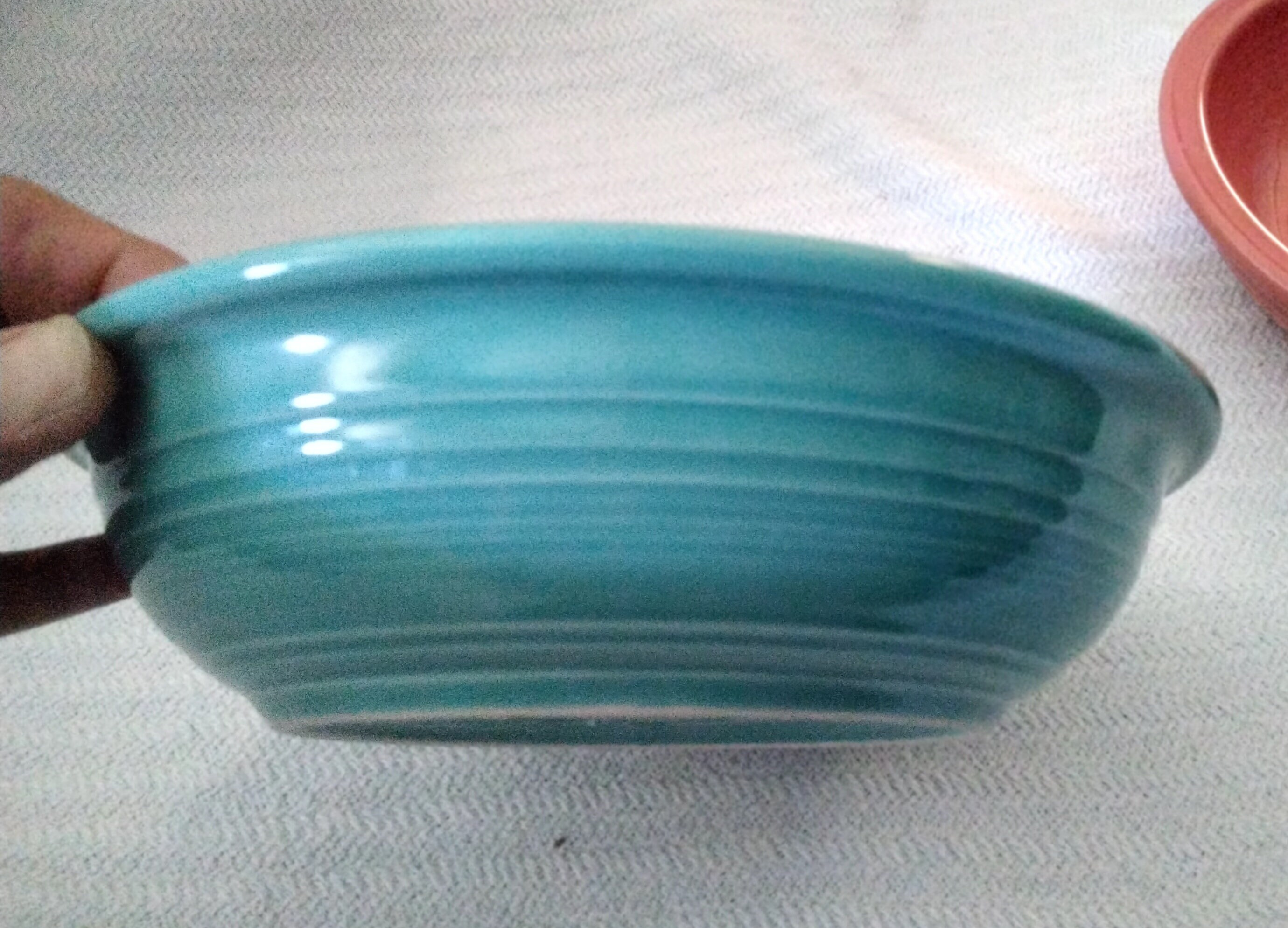 Two Fiestaware Serving/cereal Bowls. Excellent Condition - Etsy