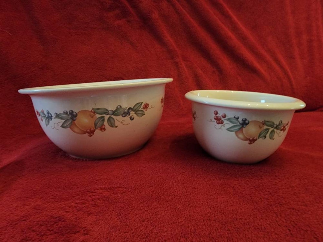Corelle Abundance Stoneware Mixing Bowls - Etsy