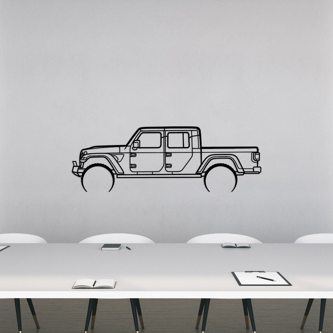 Jeep Gladiator Metal Wall Art Automotive Car Lovers Gift - Etsy