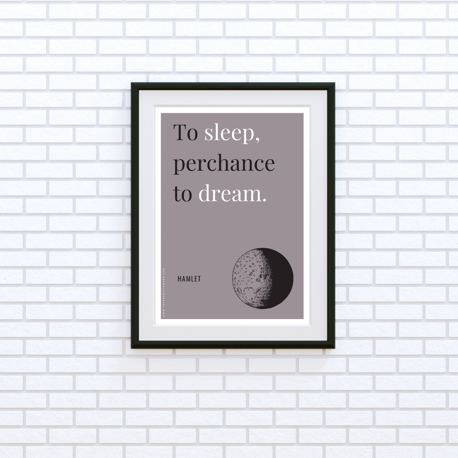 To Sleep, Perchance to Dream | Hamlet | Shakespeare | Literary Quote ...