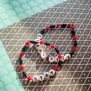 SKZ Beaded Bracelet Set SKZ STAY - Etsy