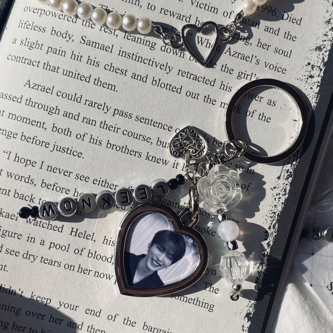 Kpop Portachiavi Cuore Argento skz, Bts, Txt, Blackpink Ecc - Etsy
