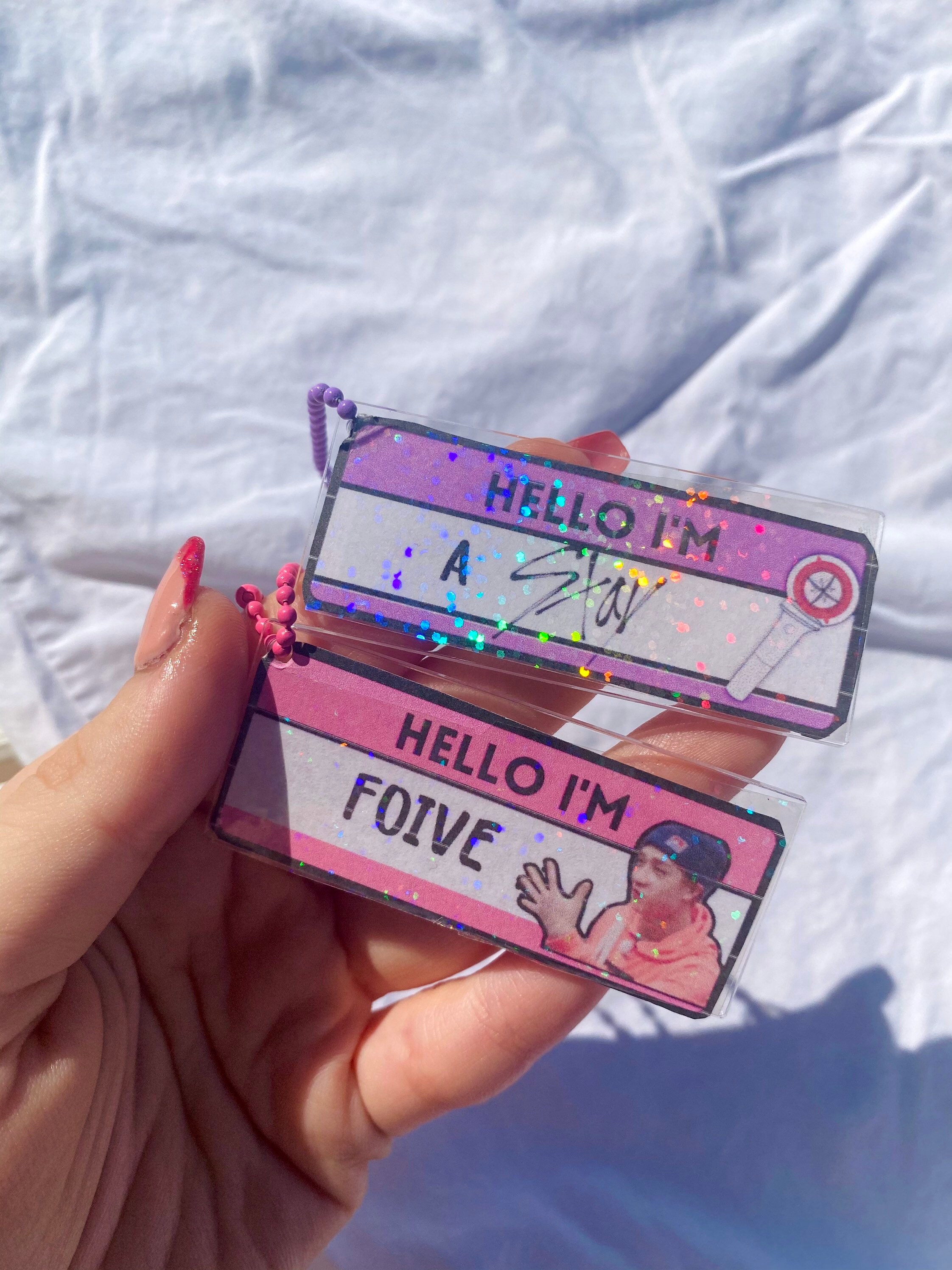 Stray Kids Acrylic Keychain ot8 Im Foive STAY - Etsy Ireland