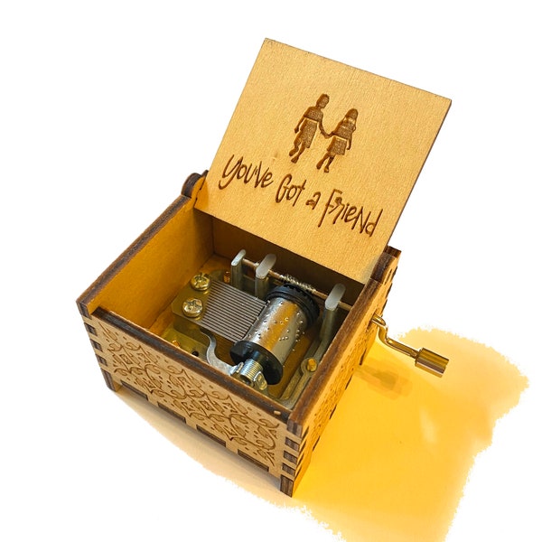 You Got a Friend Music Box - Etsy