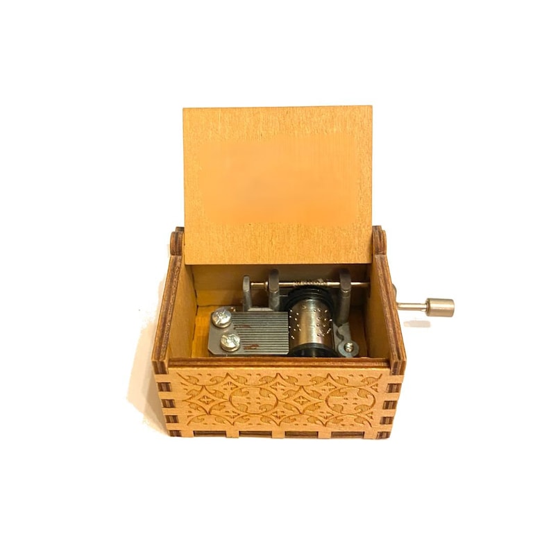 The Sound of Music Tiny Cute Hand-crank Music Box Custom Engraving ...