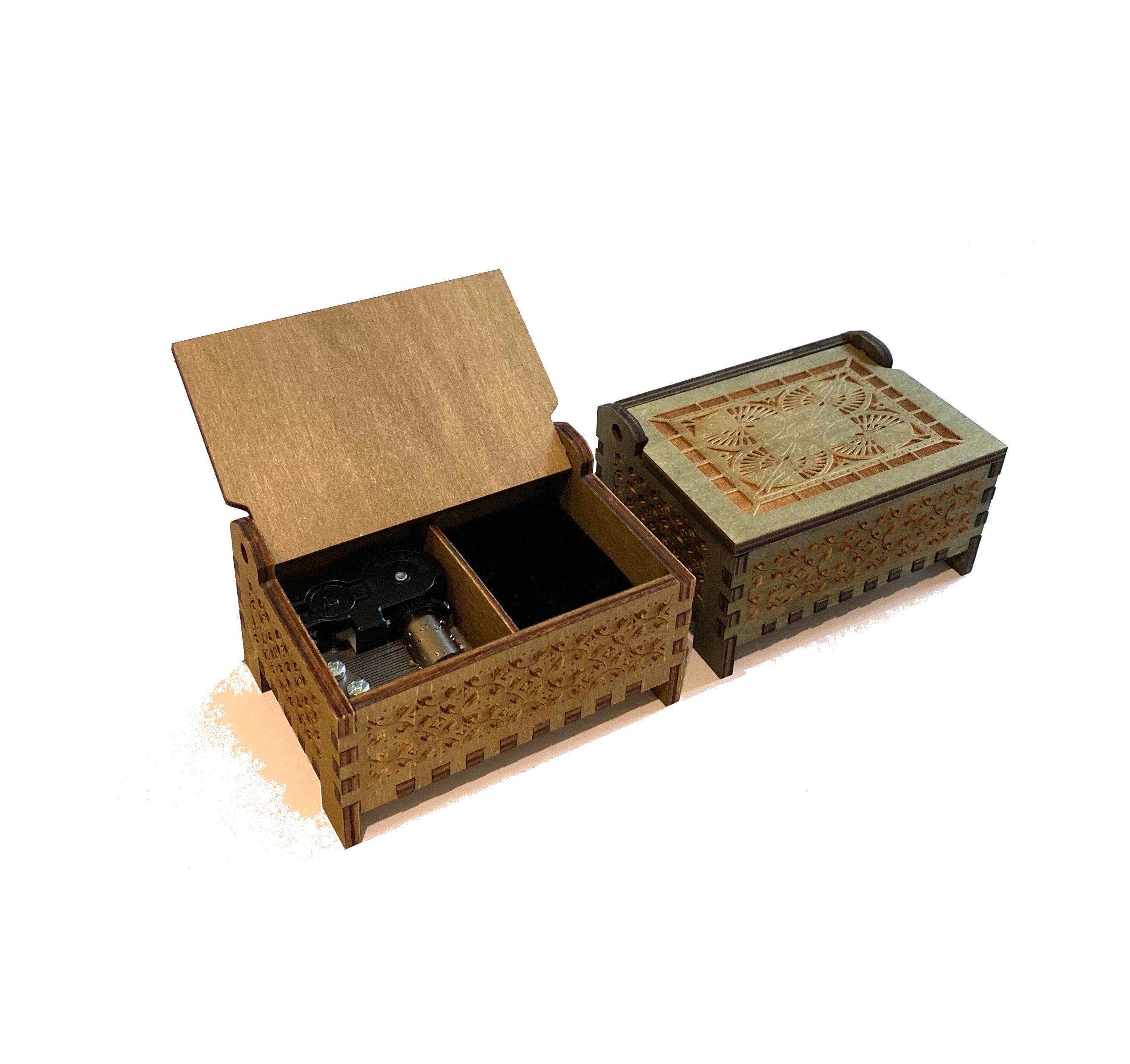Dream A Little Dream of Me Wind-up Music Box Custom Engraving Storage ...