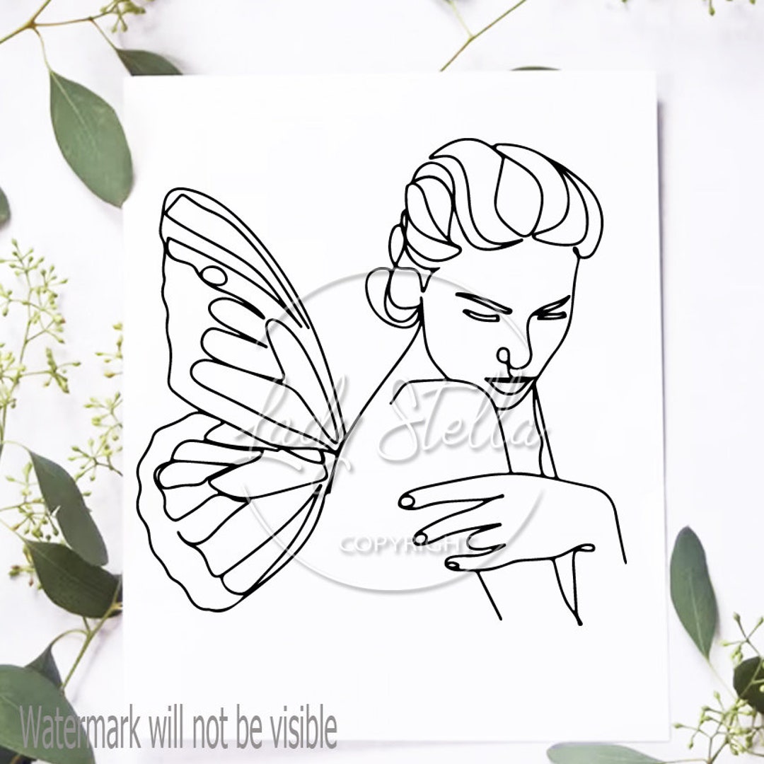 Line Art Woman Svg, Png Eps Dxf |minimalist Woman Svg Png Eps Dxf ...