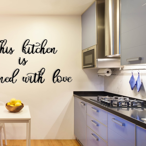 Kitchen Letters - Etsy