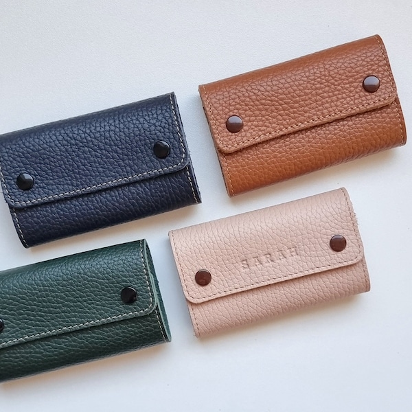 Leather Key Case - Etsy