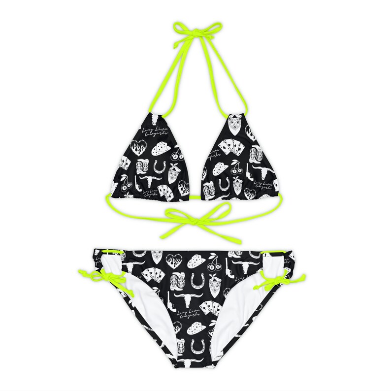 Y'allternative Swimsuit Punchy Western Bikini Cowgirl Print Two-piece ...