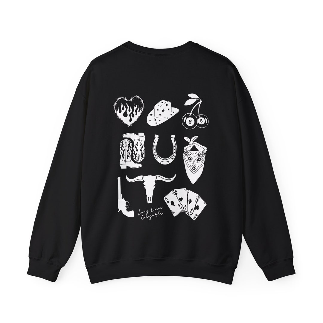 Y'allternative Sweatshirt | Western Grunge Crewneck | Emo Goth Cowgirl ...
