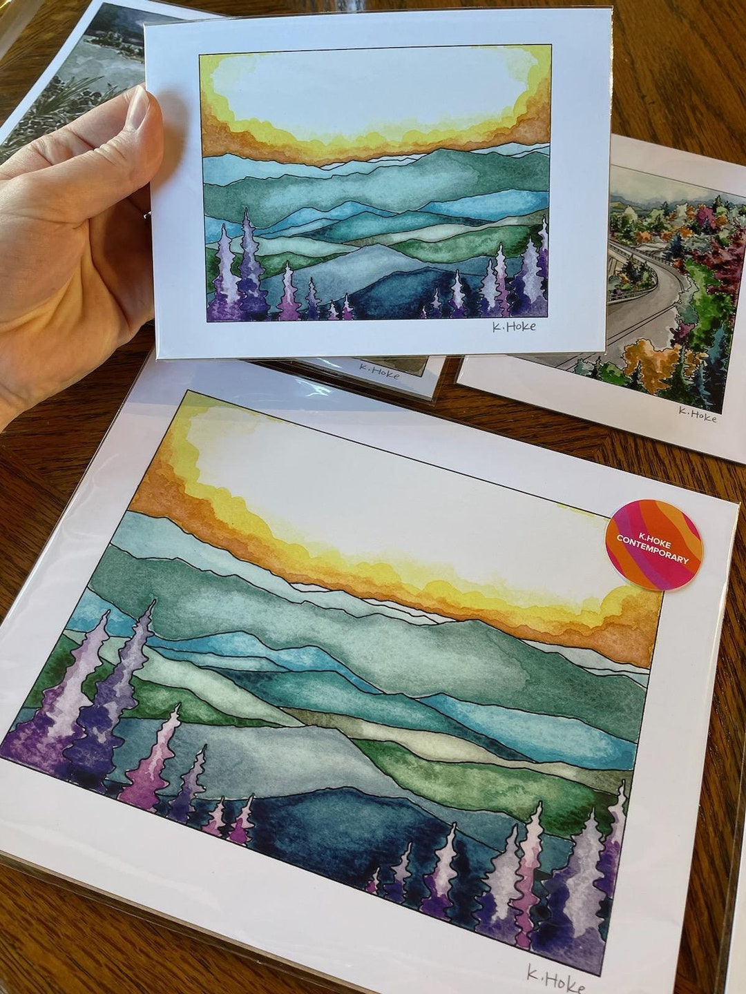 An Outsiders View Watercolor Print - Etsy