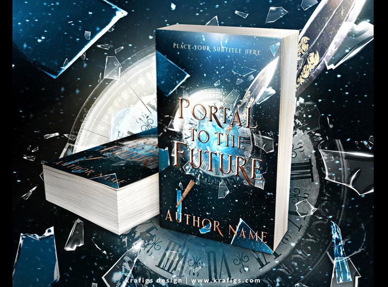 Premade Book Cover Dark Fantasy Fantasy Romance Time Travel Etsy
