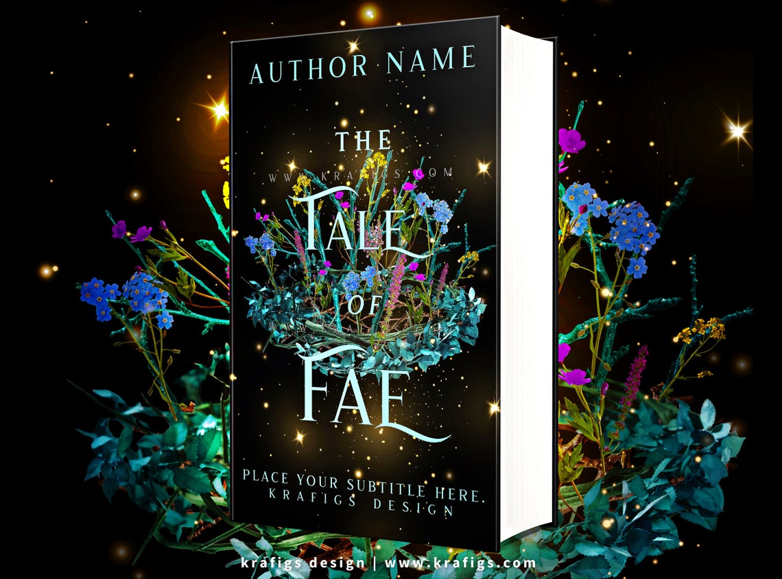 Premade Fantasy Book Cover, Fantasy Romance Book Cover, Romantasy Book ...