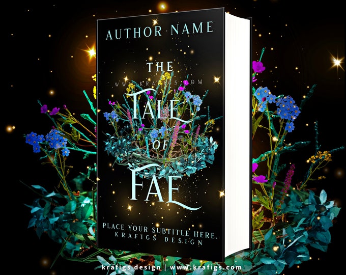 Customisable Book Cover Design | Pre-made Fantasy Court Physical Book ...
