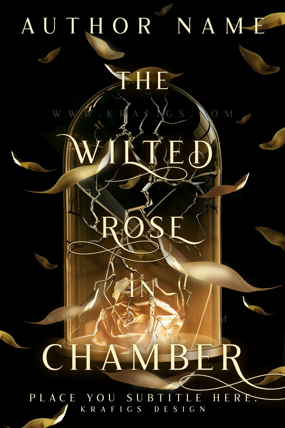 Premade Book Cover Dark Fantasy Romance Premade Cover Etsy