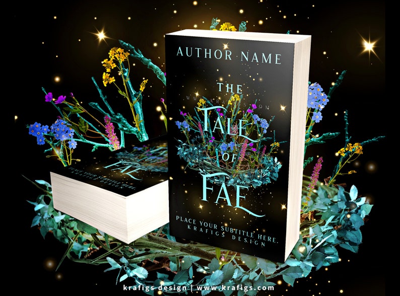 Premade Book Covers, Fantasy Romance Book Cover, Romantasy Book, Fae ...