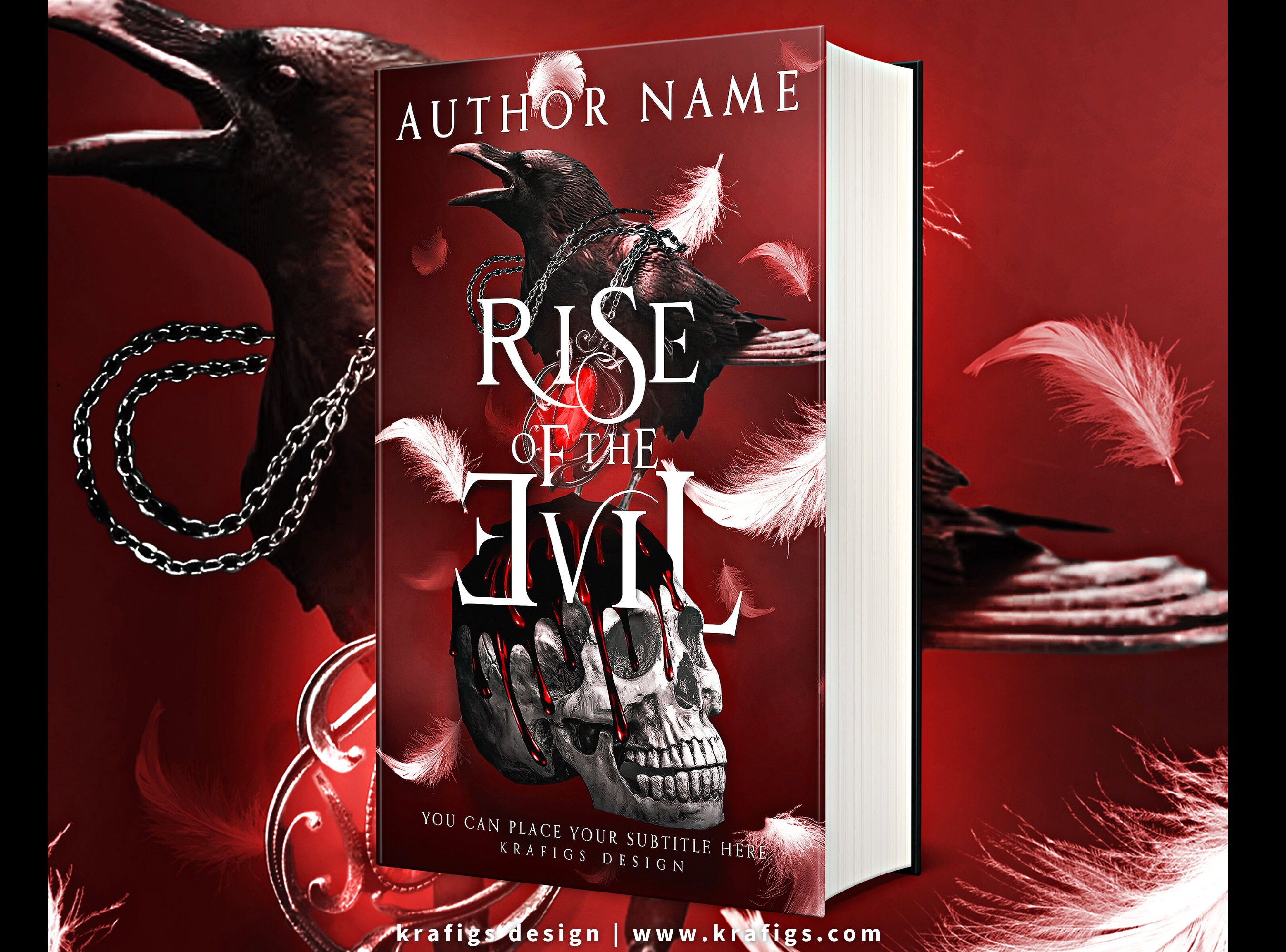 Premade Ebook Cover Dark Fantasy Premade Book Cover Ya Etsy