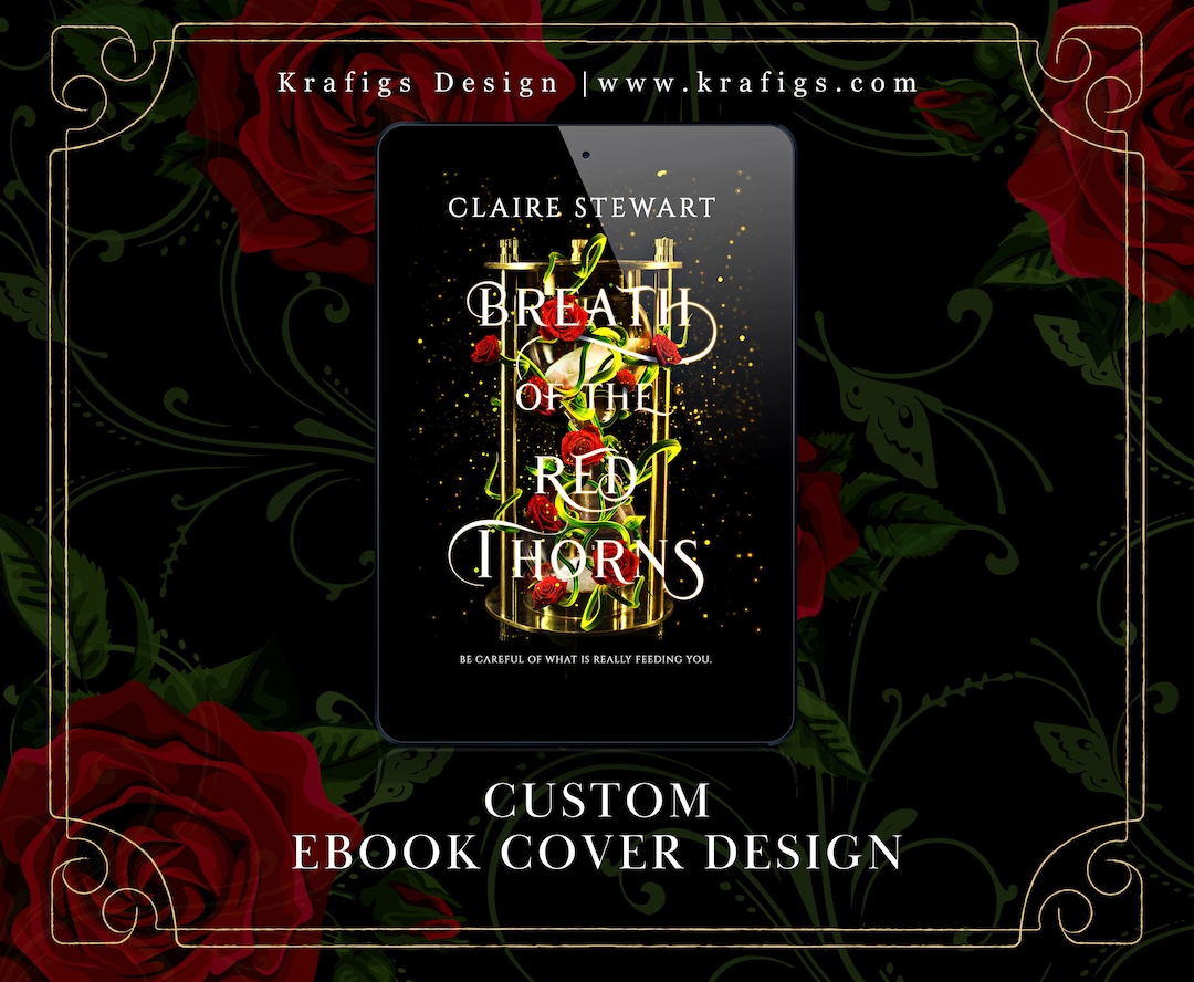 Custom Book Cover Design, Ebook Cover Design, Dark Fantasy Book Cover ...