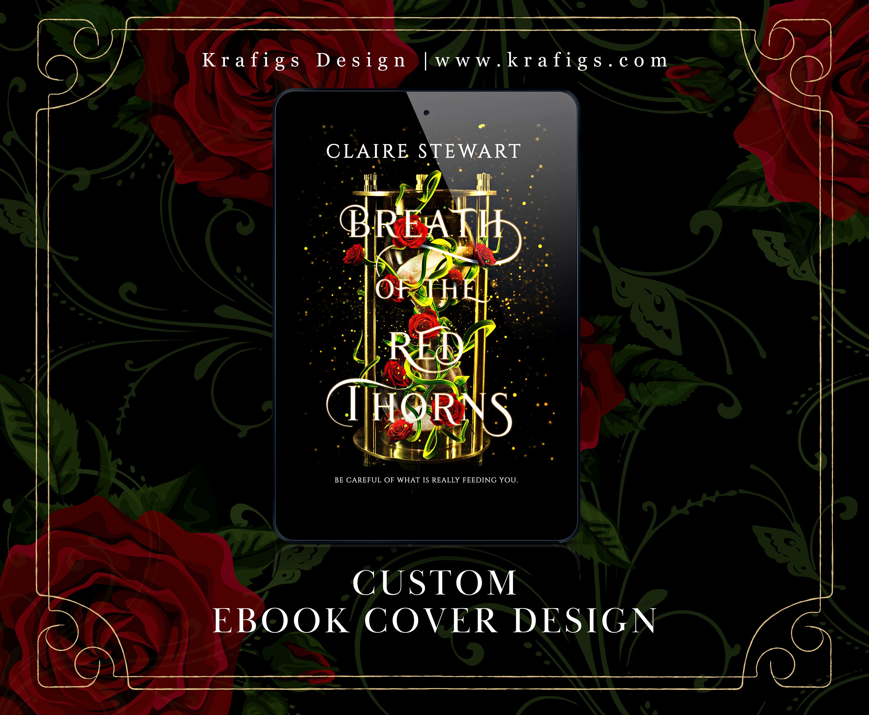 Custom Book Cover Design, Ebook Cover Design, Dark Fantasy Book Cover ...