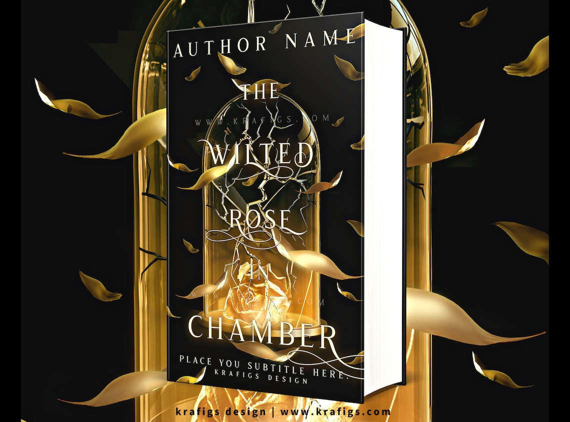Premade Book Cover Dark Fantasy Romance Book Dark Fairytale