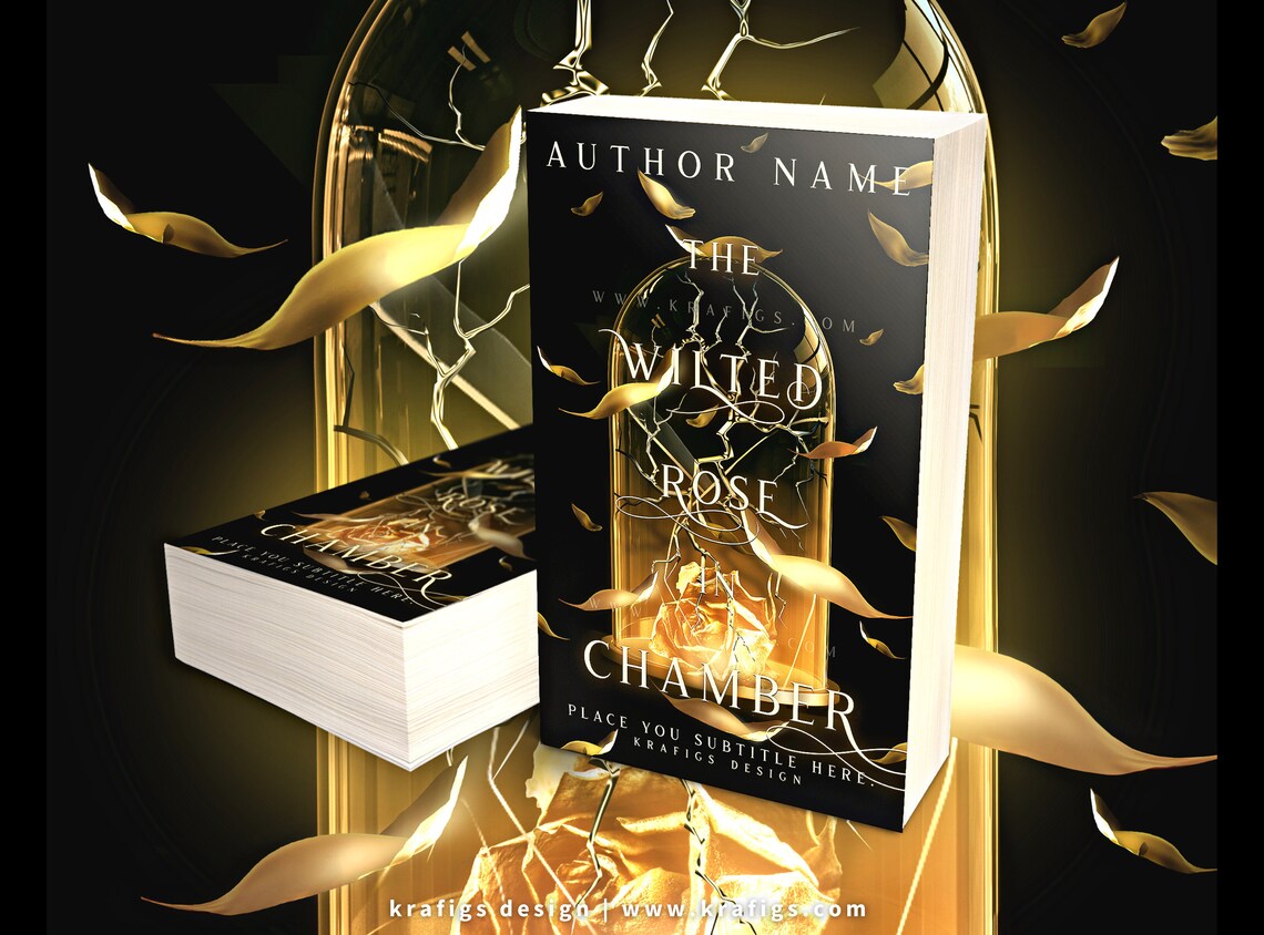 Premade Book Cover Dark Fantasy Romance Book Dark Fairytale
