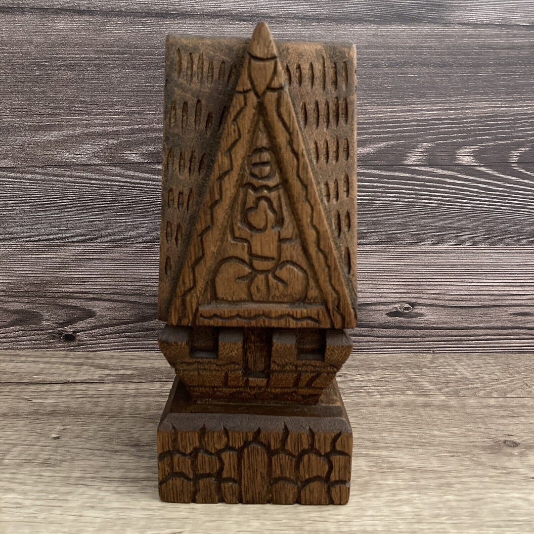 Primitive Bure Kalou Fijian Spirit House Wood Sculpture Pacific Islands ...