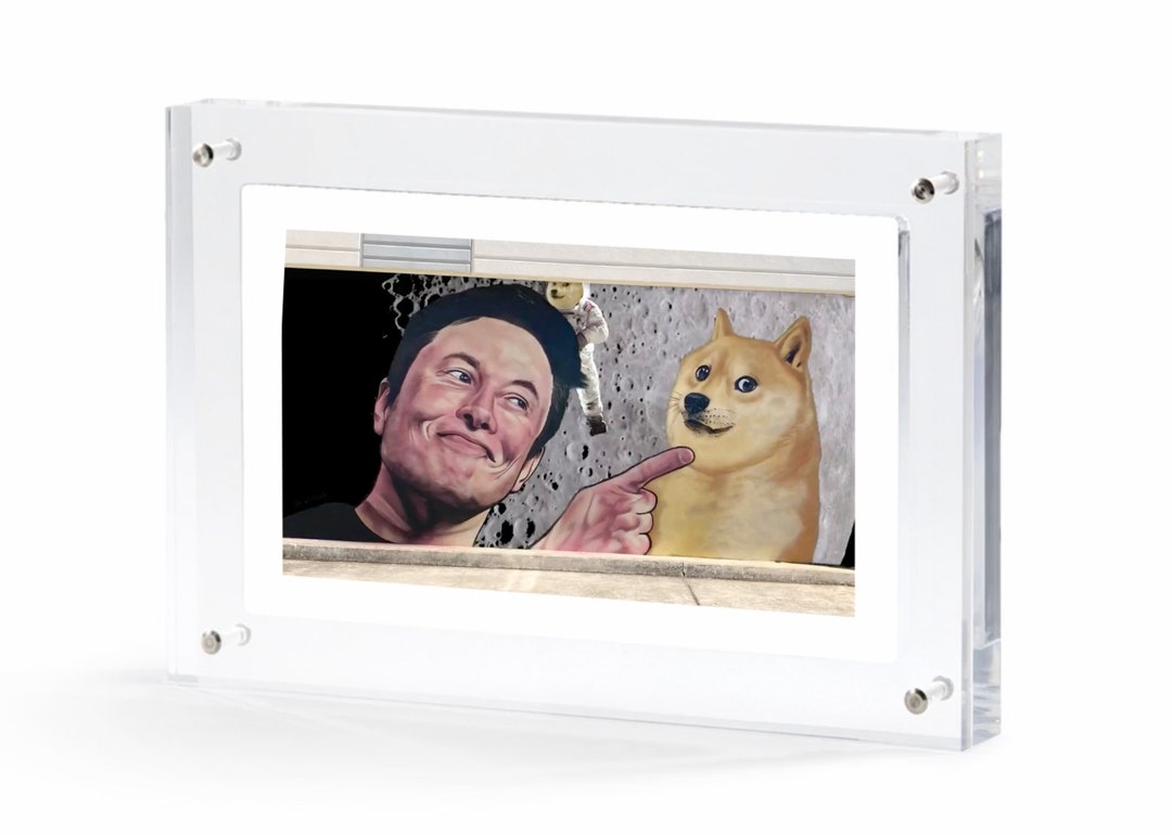 Print Your NFT With QR Code animated Infinite Looping Digital Display ...