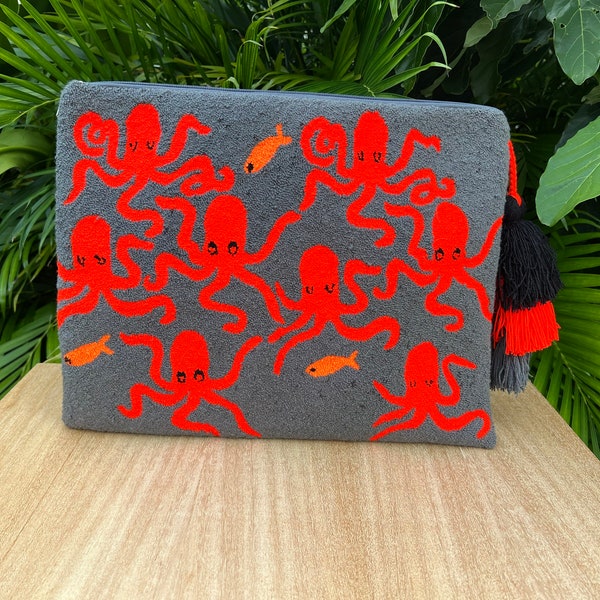 Boho Knitted Bag - Etsy