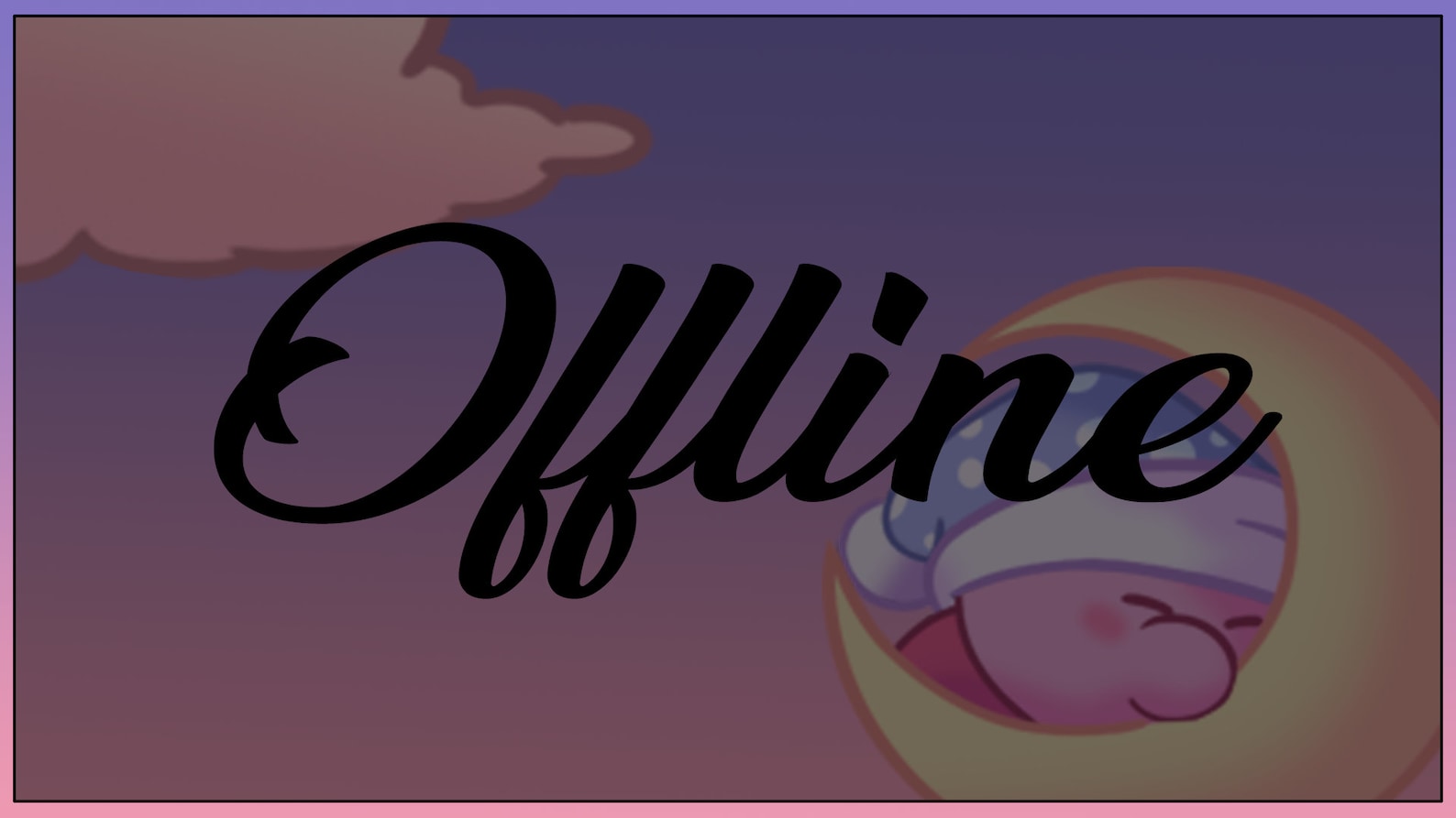 Kirby Animated Twitch Overlay Pack (digital Download) - Etsy