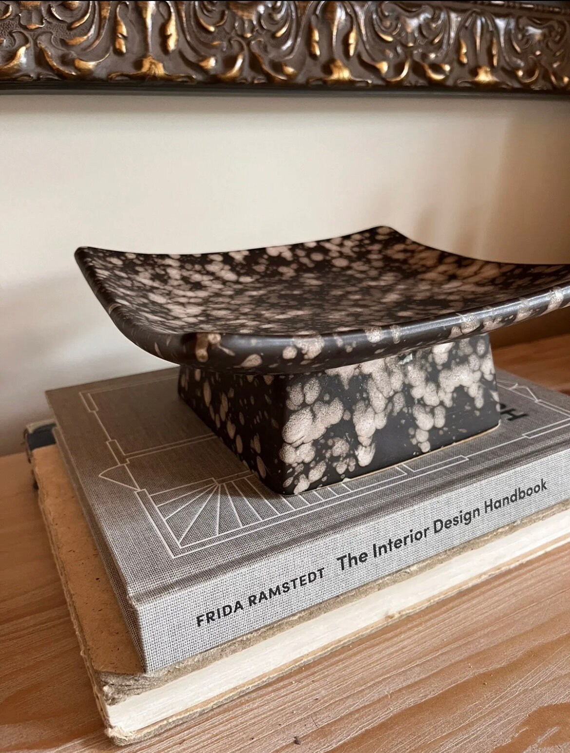 Pottery Display Stand Kitchen Pottery Tray Trinket Dish - Etsy