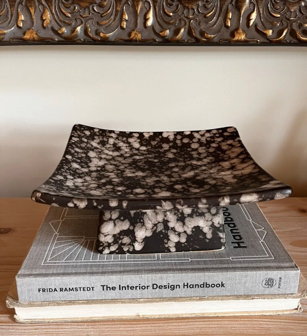 Pottery Display Stand Kitchen Pottery Tray Trinket Dish - Etsy