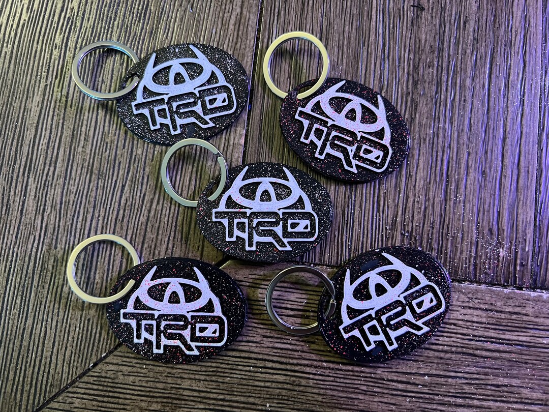 Custom TRD Devil Horns Keychain Toyota Accessories - Etsy