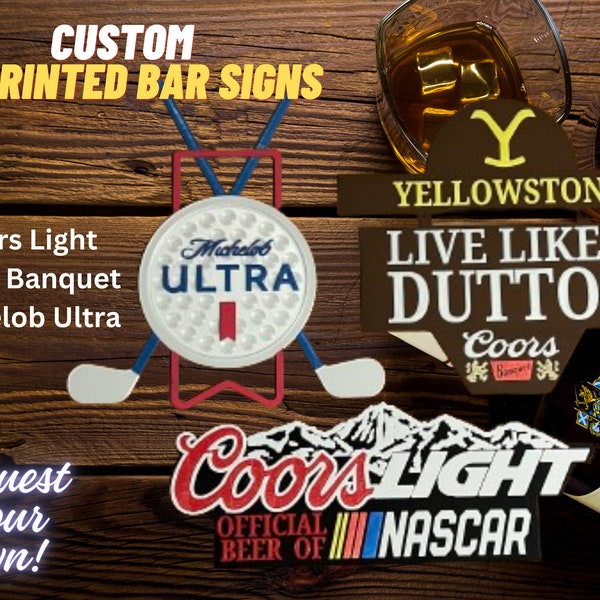 Nascar Beer Sign - Etsy