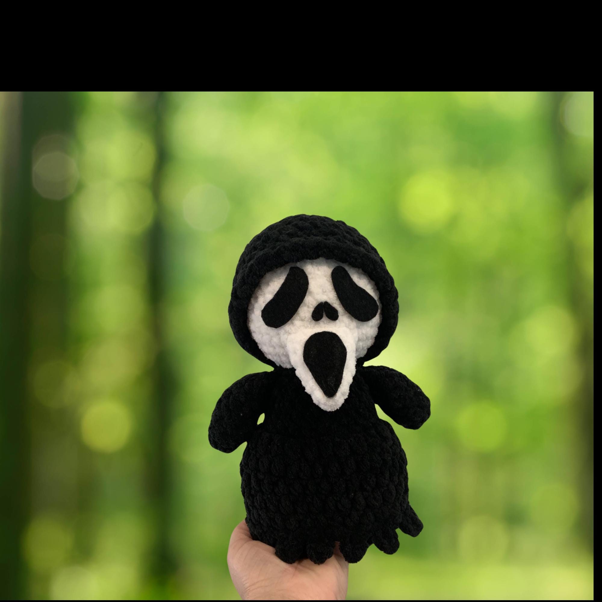 Screaming Ghost Pattern Halloween Crochet Pattern Crochet Amigurumi ...