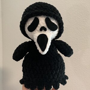 Screaming Ghost Pattern Halloween Crochet Pattern Crochet Amigurumi ...