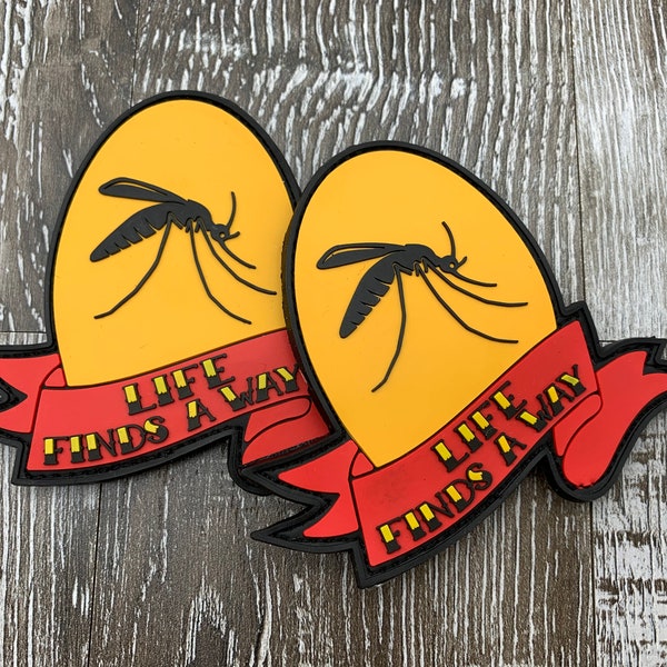 Life Finds a Way Patch - Etsy